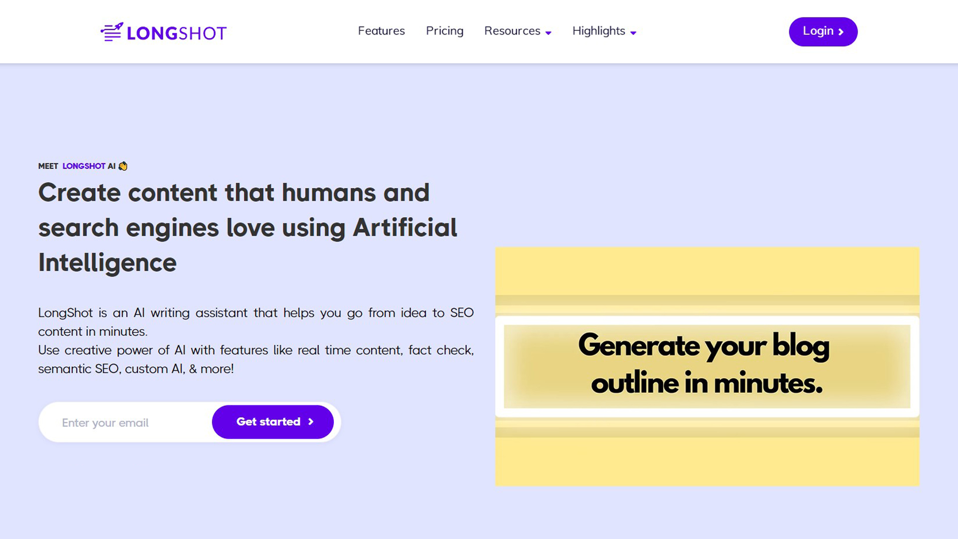LongShot AI: Revolutionize Content Creation - All Ai Website
