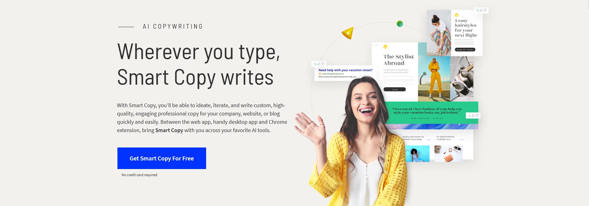 Smart Copy by Unbounce: AI Content Creation Tool - All Ai Website