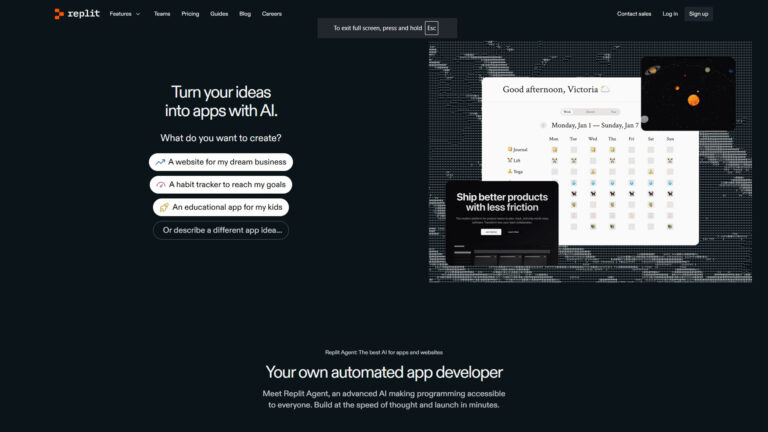 Replit - All Ai Website