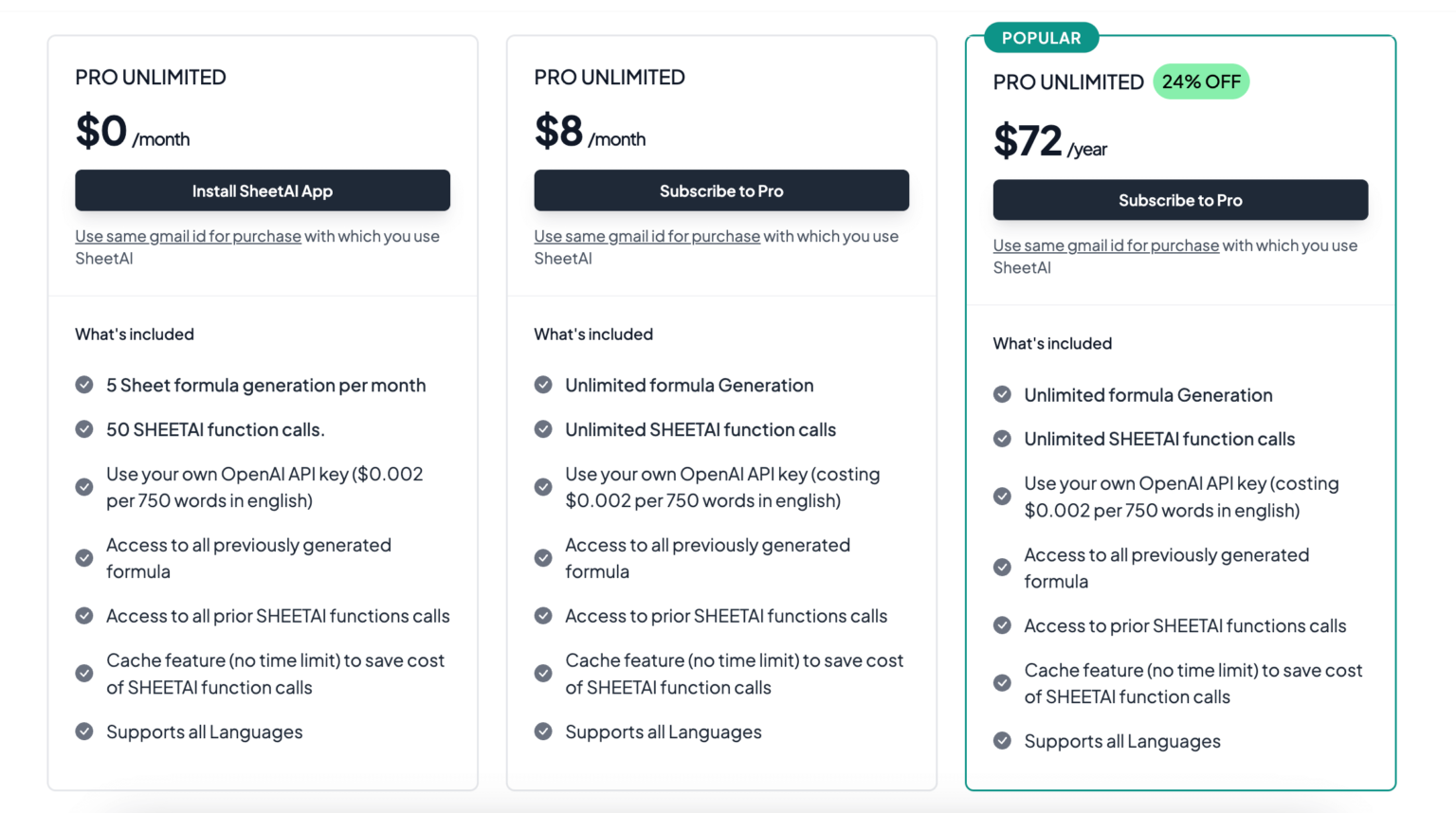 SheetAI App: Transform Your Google Sheet with AI - All Ai Website