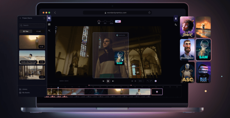 Wonder Dynamics: AI-Powered VFX Animation Tool - All Ai Website