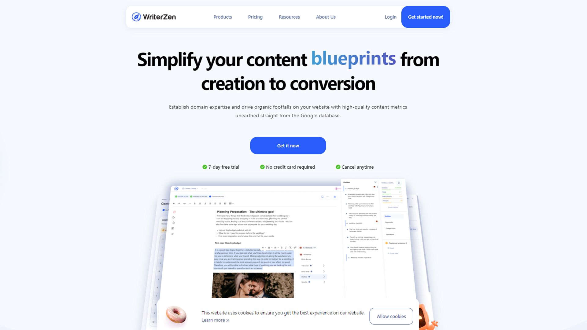 WriterZen: Optimize Content Creation Seamlessly - All Ai Website