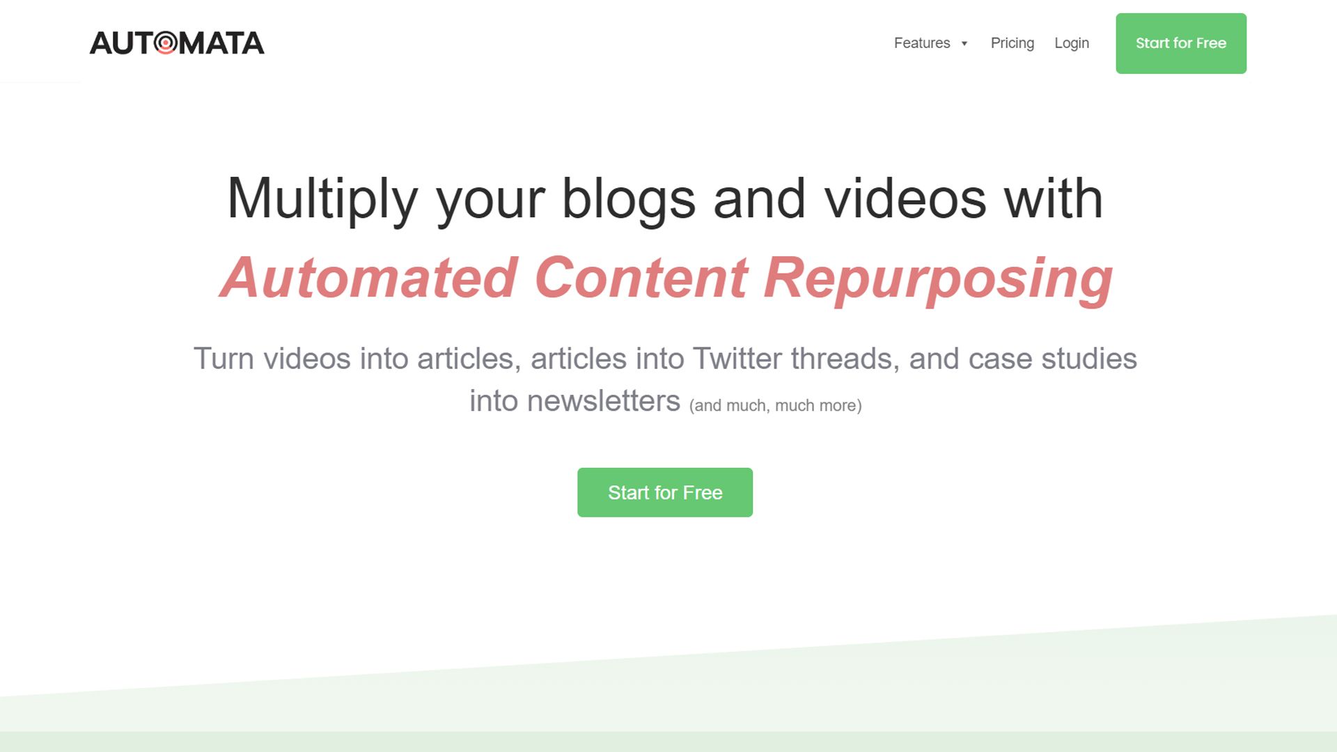 Automata: Automate Content Creation Seamlessly - All Ai Website