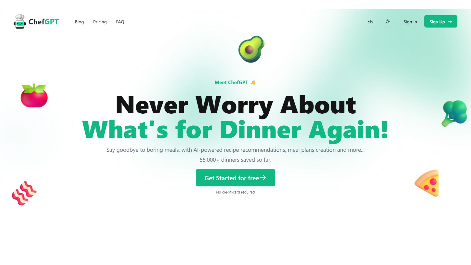 ChefGPT: AI Recipe Assistant for Cooking - All Ai Website