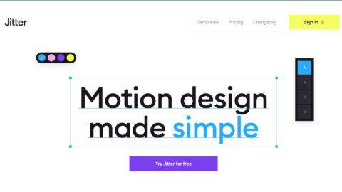 Jitter Video: Create Stunning Motion Designs - All Ai Website