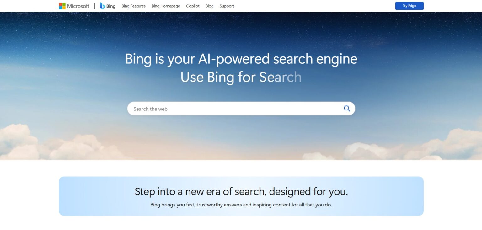 Bing New: AI-Powered Search and Chat - All Ai Website