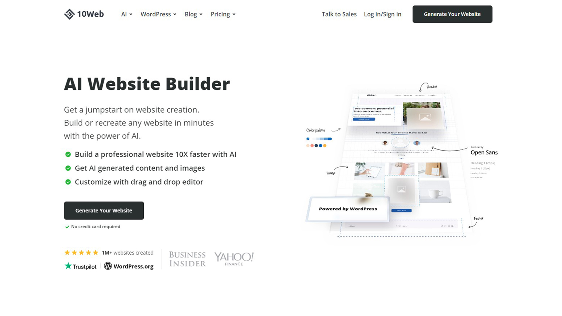 10Web: AI Website Builder and Hosting Platform - All Ai Website
