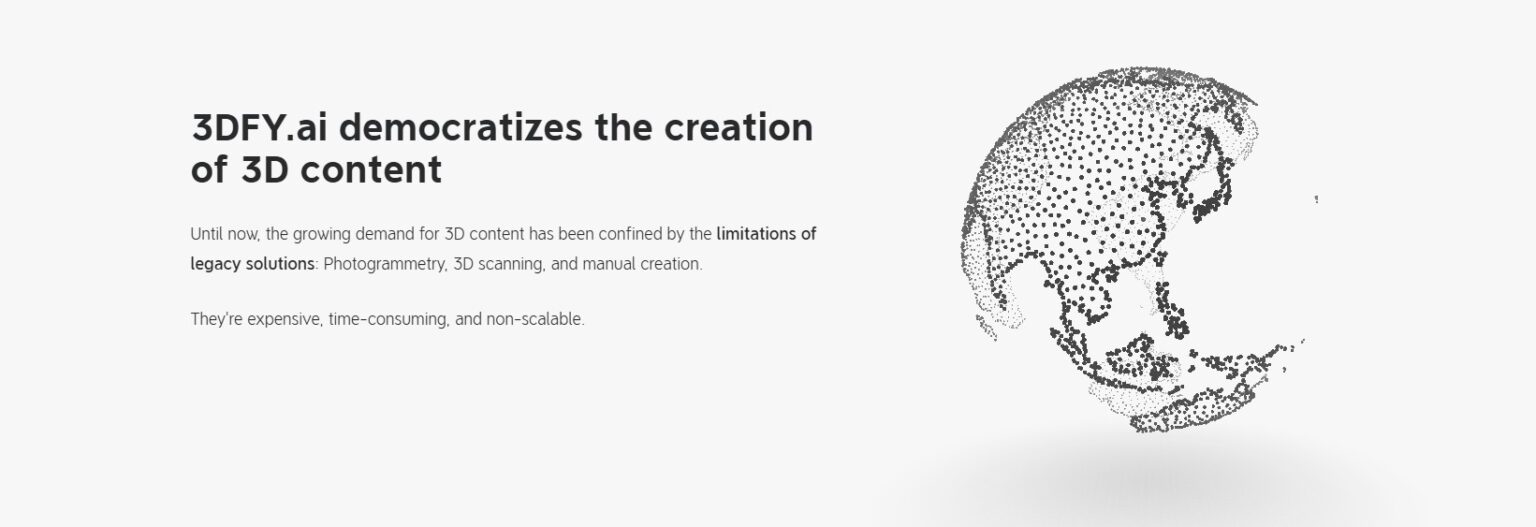 3DFY.AI: AI-Powered 3D Model Generation - All Ai Website