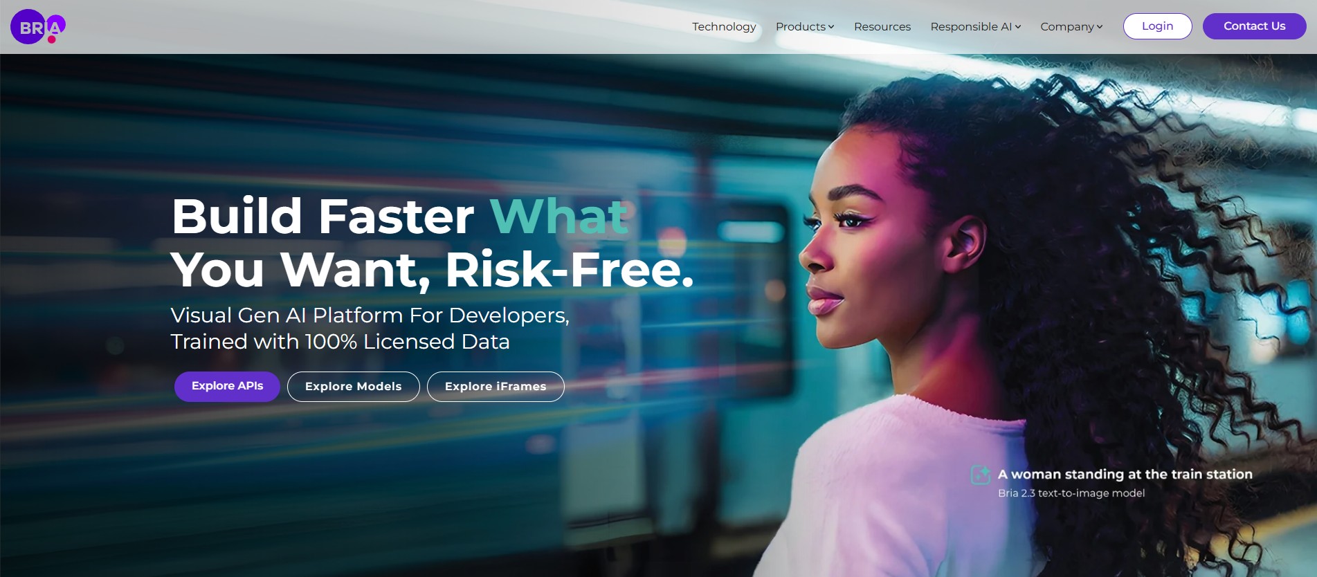 Bria.ai: Visual Gen AI Platform for Developers - All Ai Website