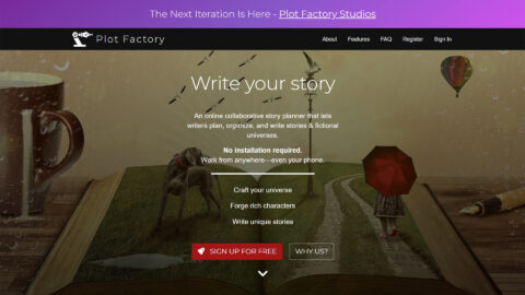 Plot Factory - All Ai Website