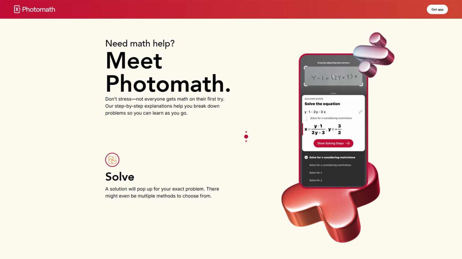 Photomath | AI Tools Directory [Discover Top AI Tools in 2026]