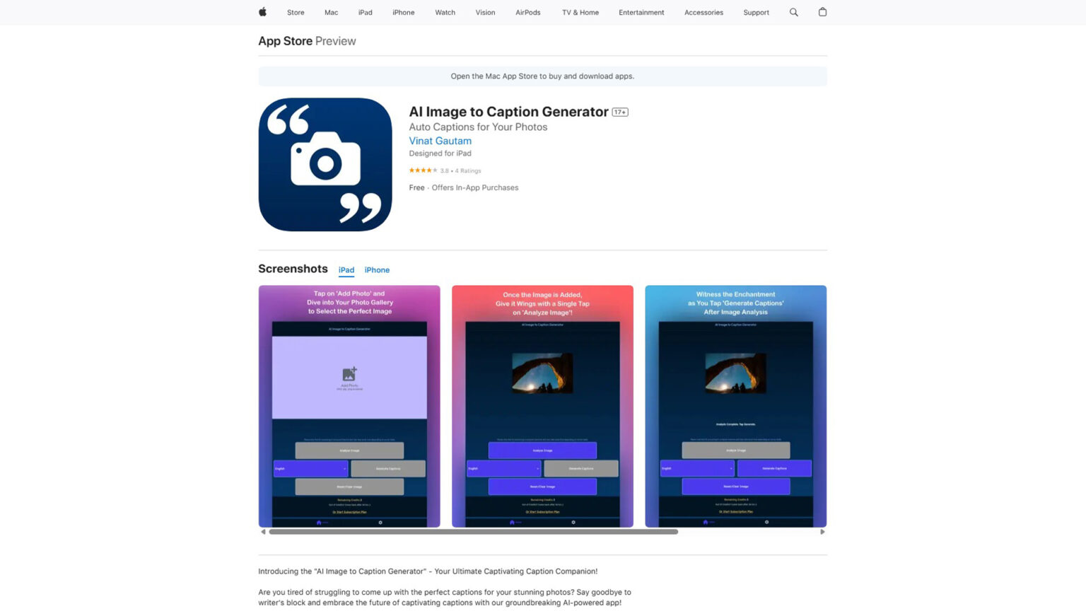 AI Image to Caption Generator | AI Tools Directory [Discover Top AI ...
