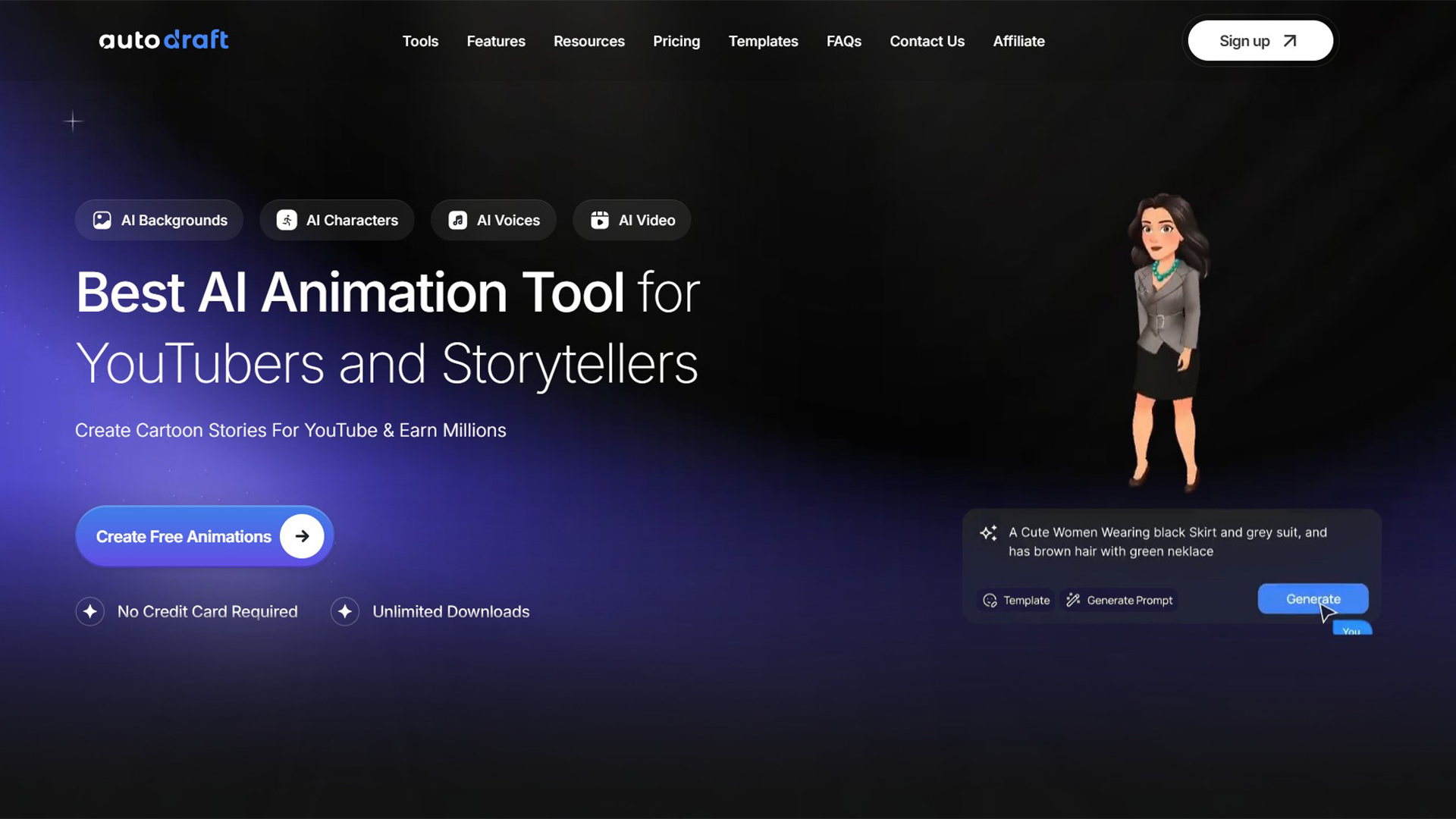 Autodraft - All Ai Website