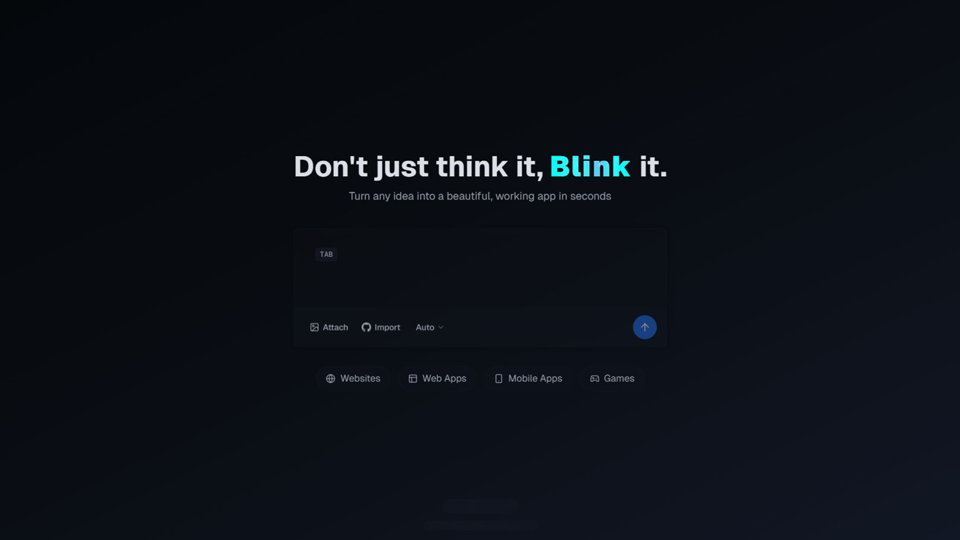 Blink.new - All Ai Website