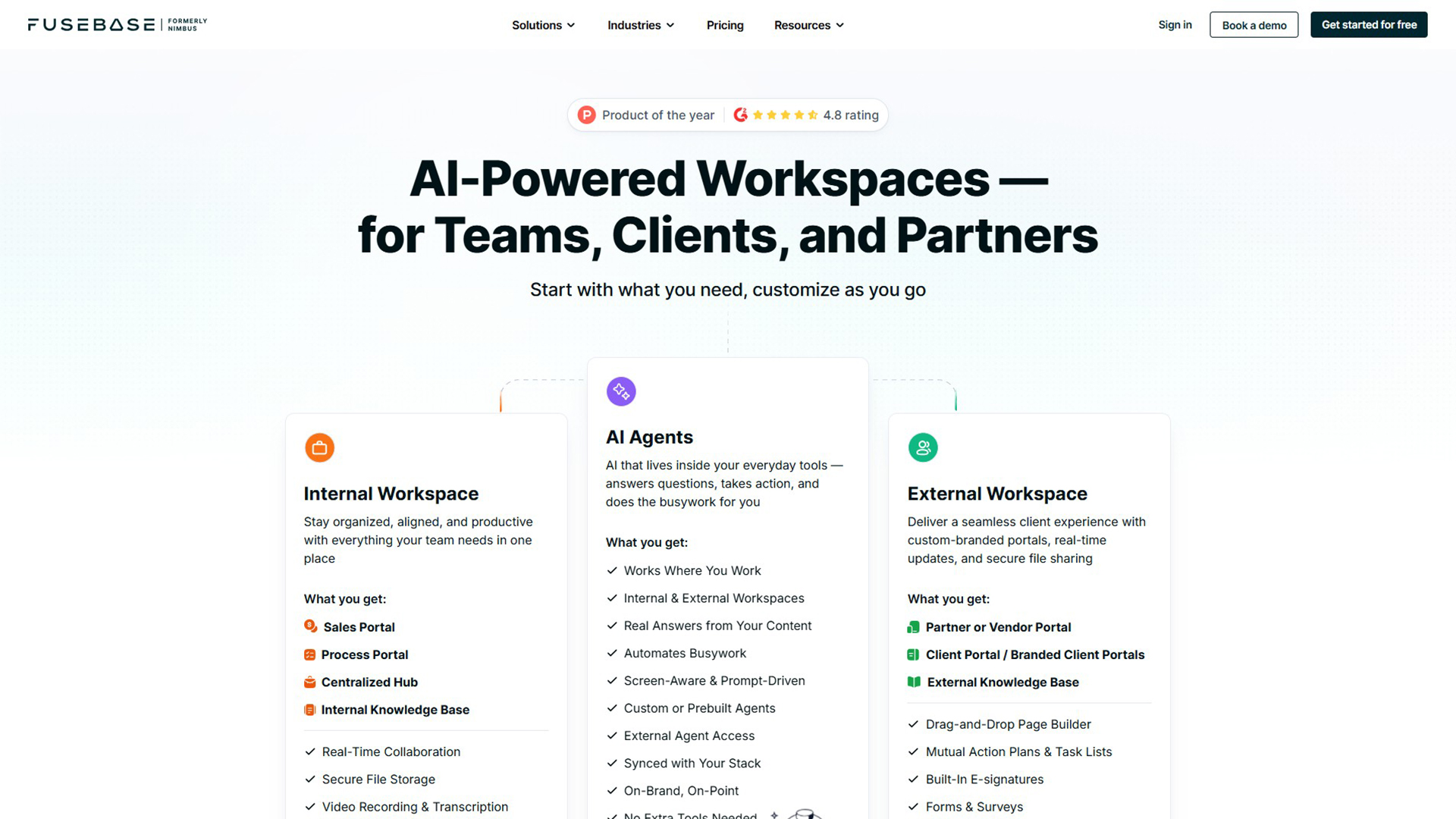 FuseBase - All Ai Website