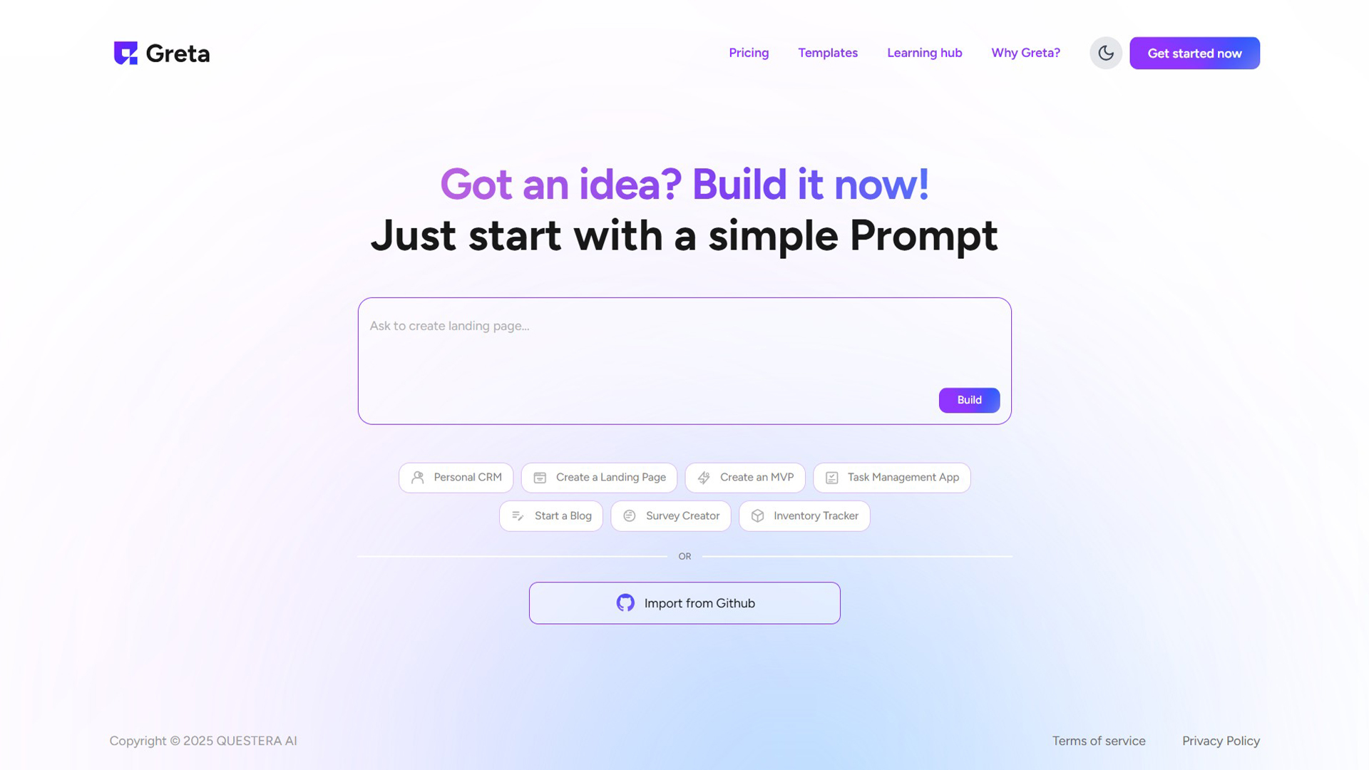 Greta - All Ai Website