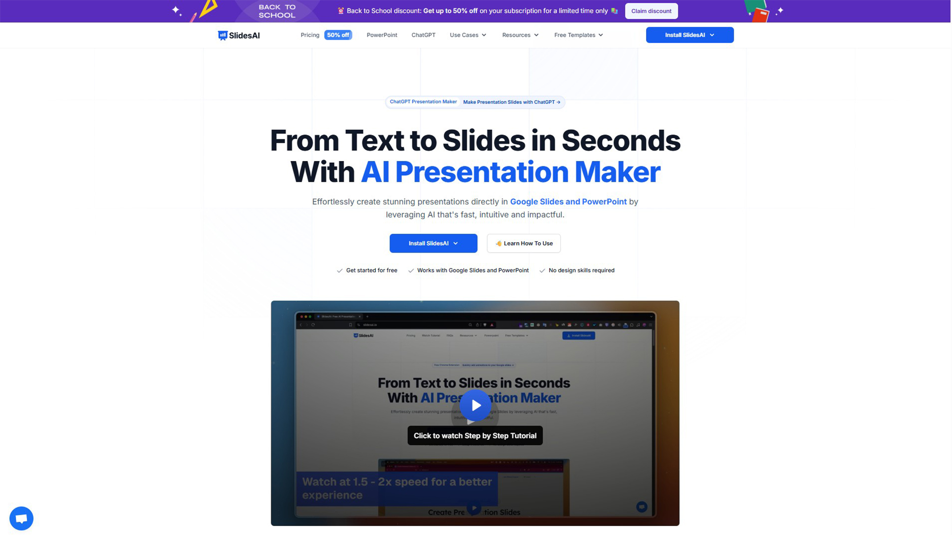 SlidesAI - All Ai Website